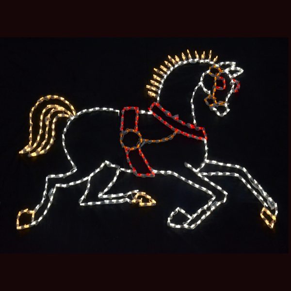 LED Victorian Horse 50 Height led-victorian-horse-50-height