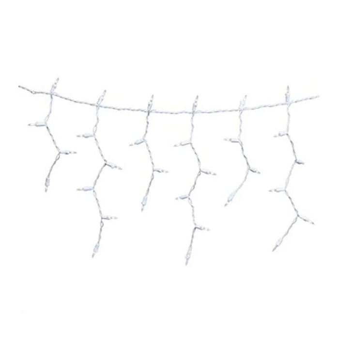 Icicle Lights LED 5mm 9.5′ Drops 30″ Warm White